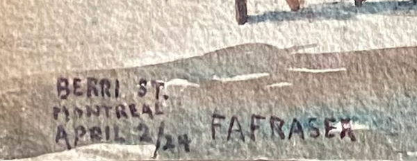 Frederick A. Fraser for sale on Wall Fiction